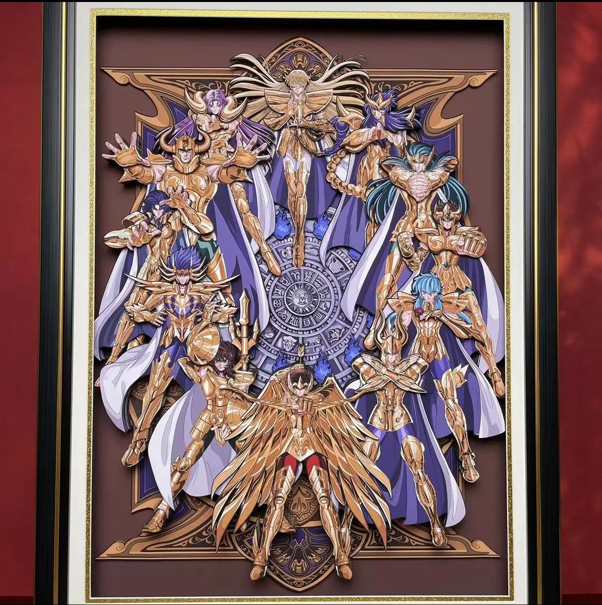 Saint Seiya 3D hand-painted three-dimensional painting – Animehouse